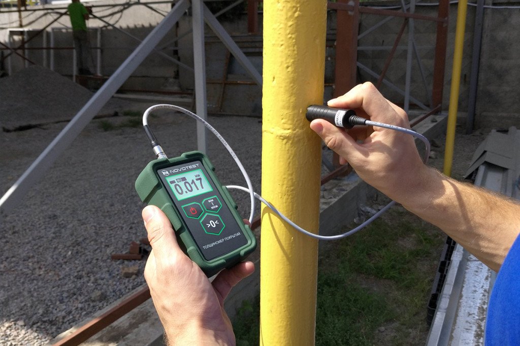 Alat Ukur Ketebalan Logam Coating Thickness Gauge NOVOTEST TP-1M
