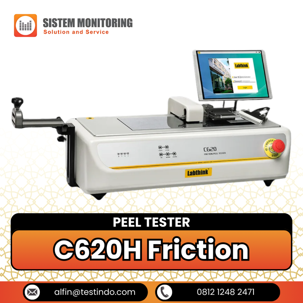 Alat Uji Koefisien Gesekan Statis dan Kinetik Peel Tester/C620H Friction