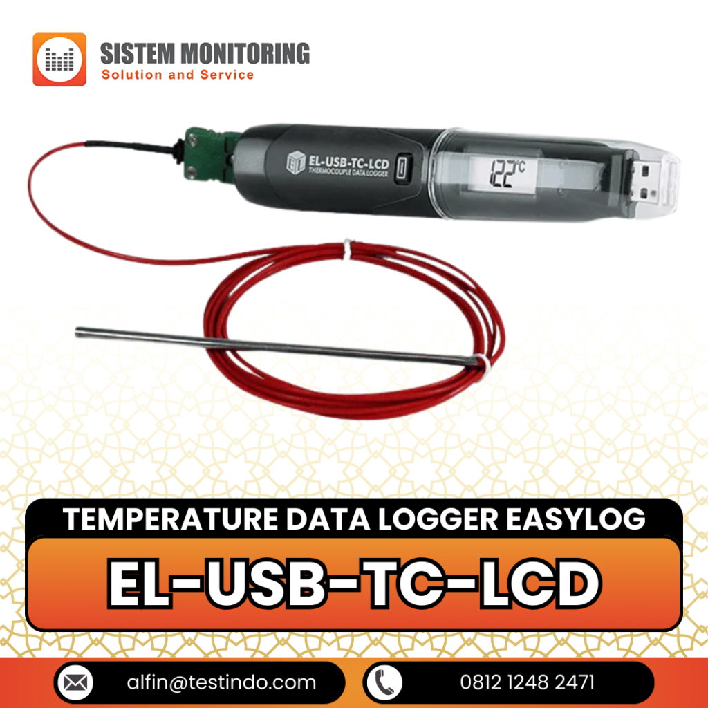 Alat Ukur Suhu dan Kelembaban Temperature and Humidity Data Logger EasyLog | EL-MOTE-TH