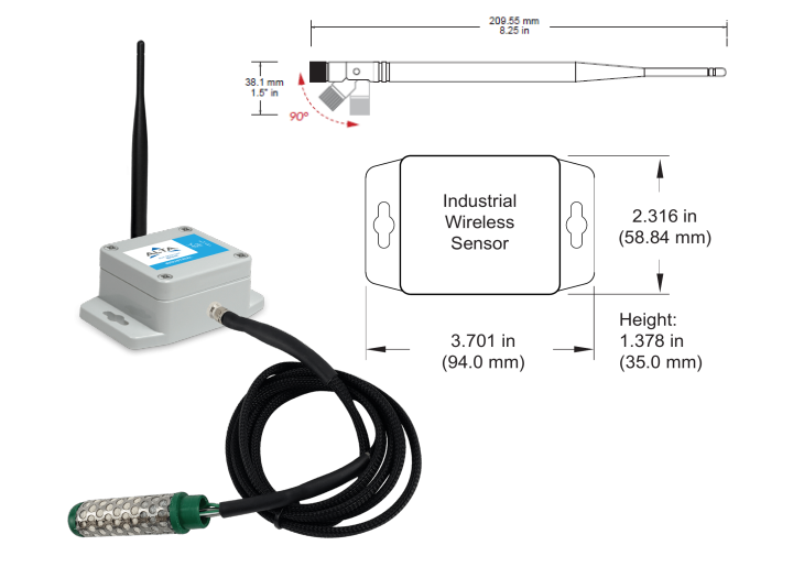 Sensor Ukur Kelembaban Tanah ALTA® Wireless Soil Moisture Sensor
