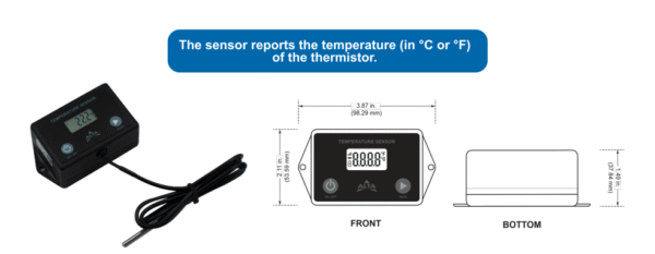 Sensor Ukur Suhu Monnit ALTA® Wireless Digital Temperature Sensor